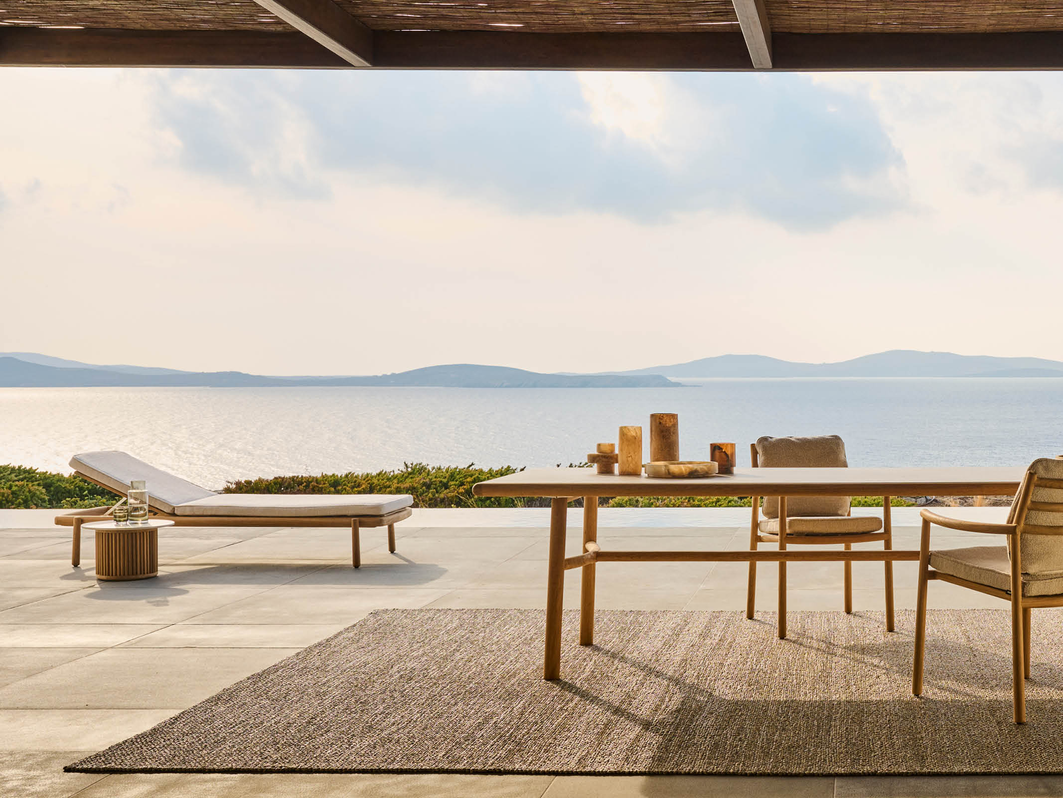 Ukiyo Lounger by Tribu | Dawson And Co | Auckland – Dawson & Co