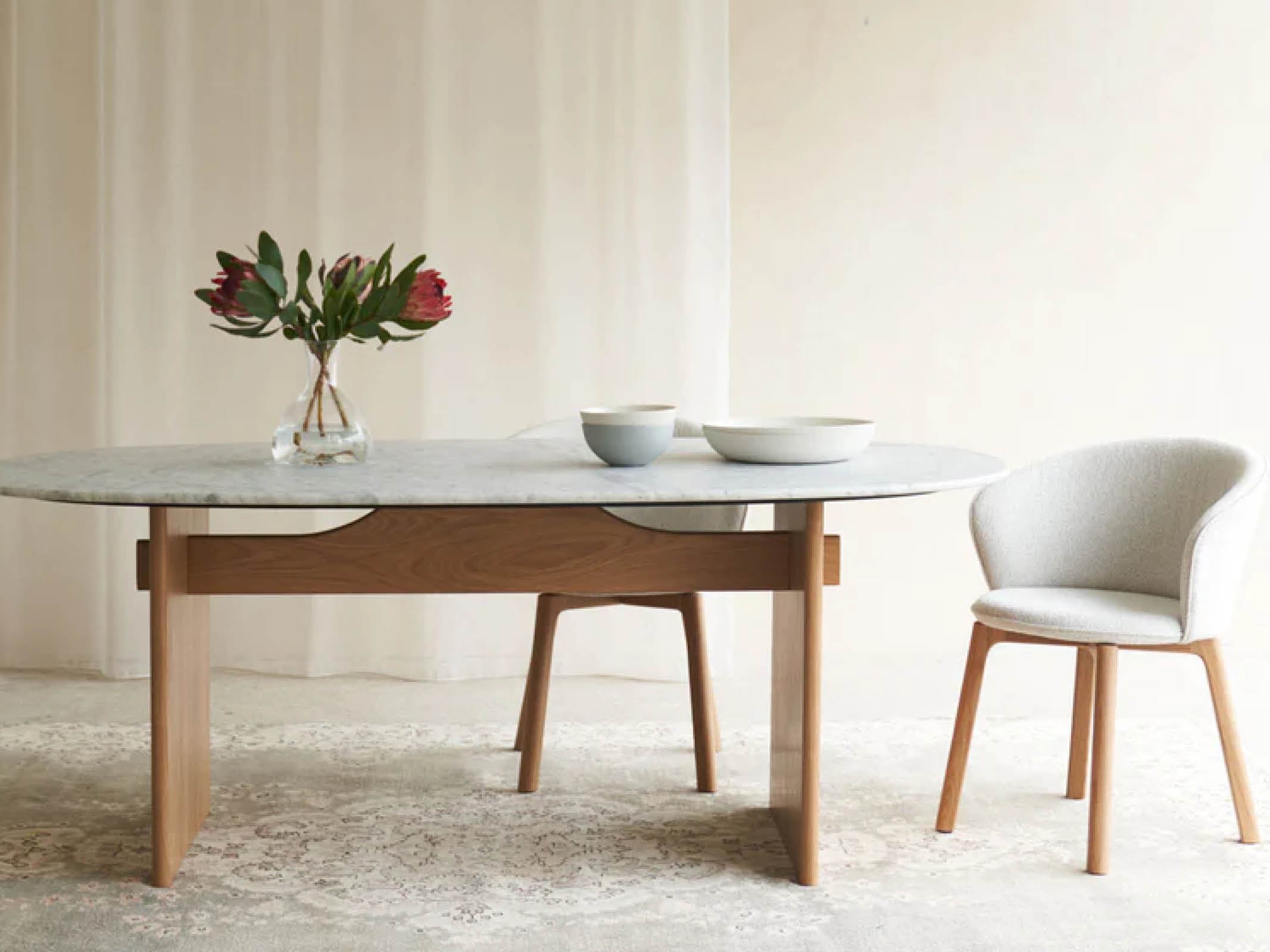 Kelly Marble Dining Table by Tolv | Dawson And Co | Auckland – Dawson & Co