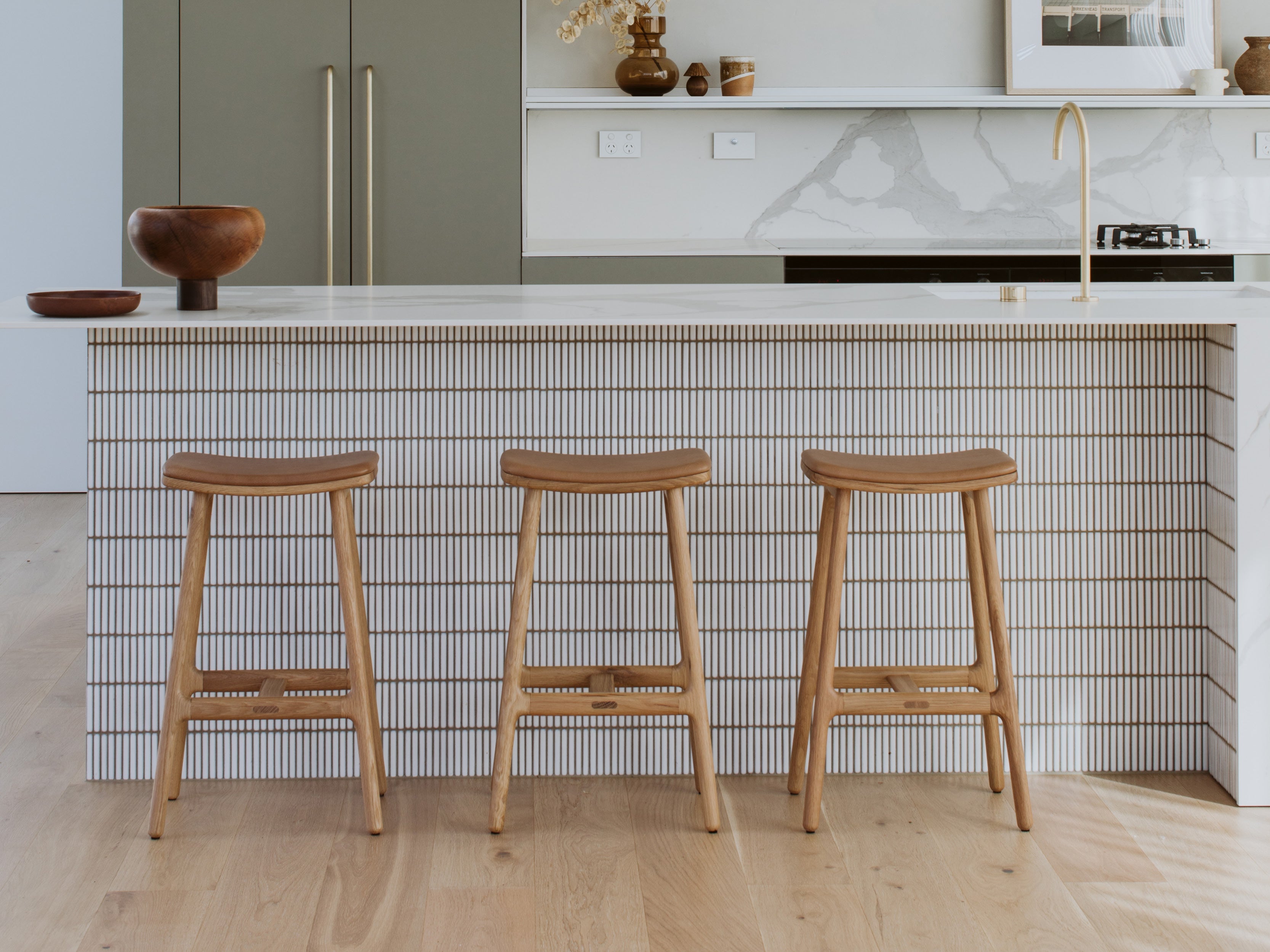 Odd Upholstered Stool by Tolv | Dawson And Co | Auckland – Dawson & Co