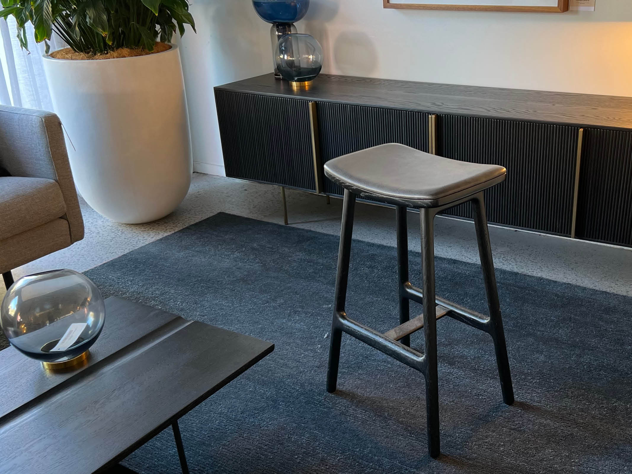 Odd Upholstered Stool by Tolv | Dawson And Co | Auckland – Dawson & Co