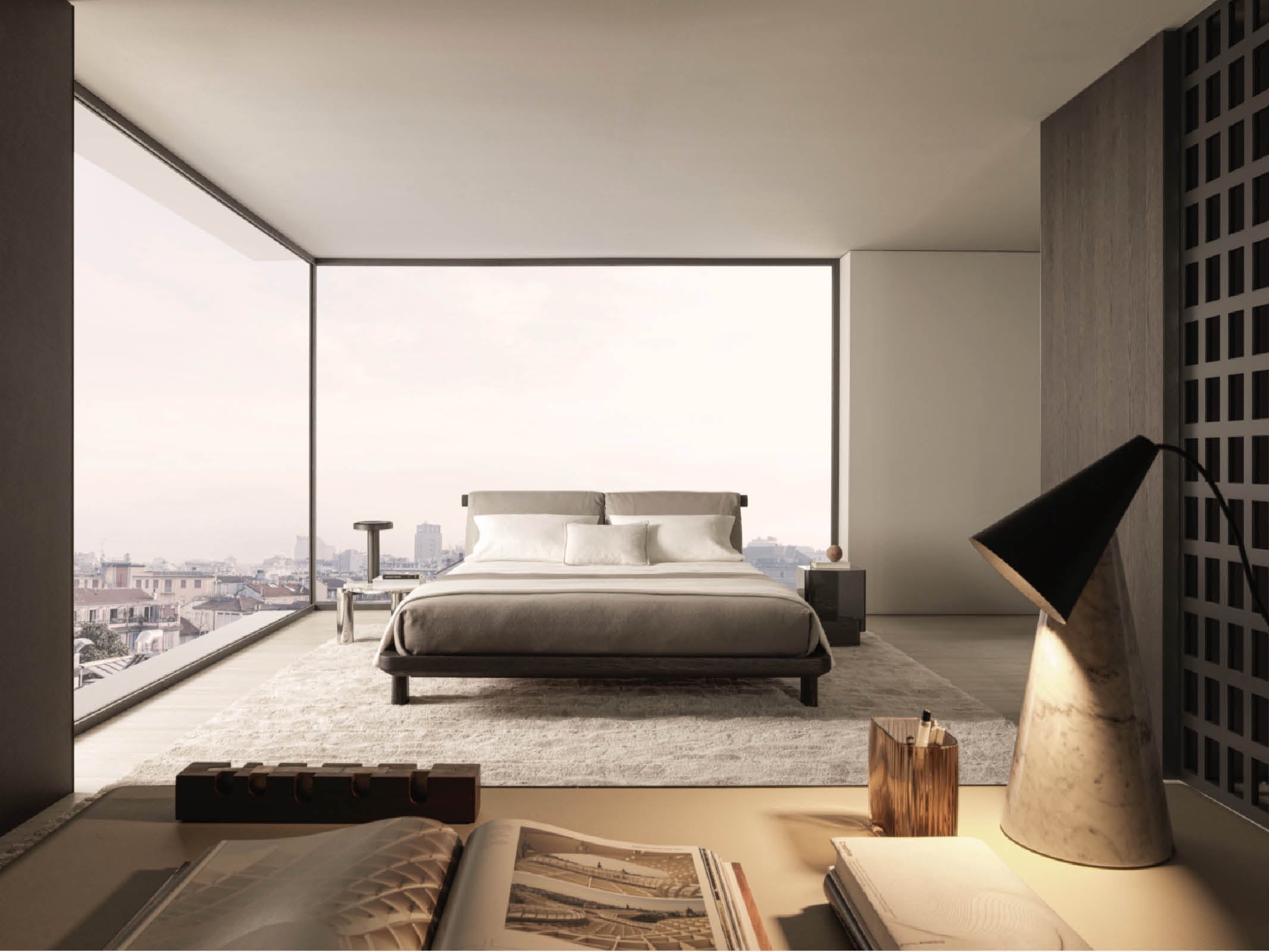 Tibeau bed by Molteni&C | Dawson and Co | Auckland – Dawson & Co