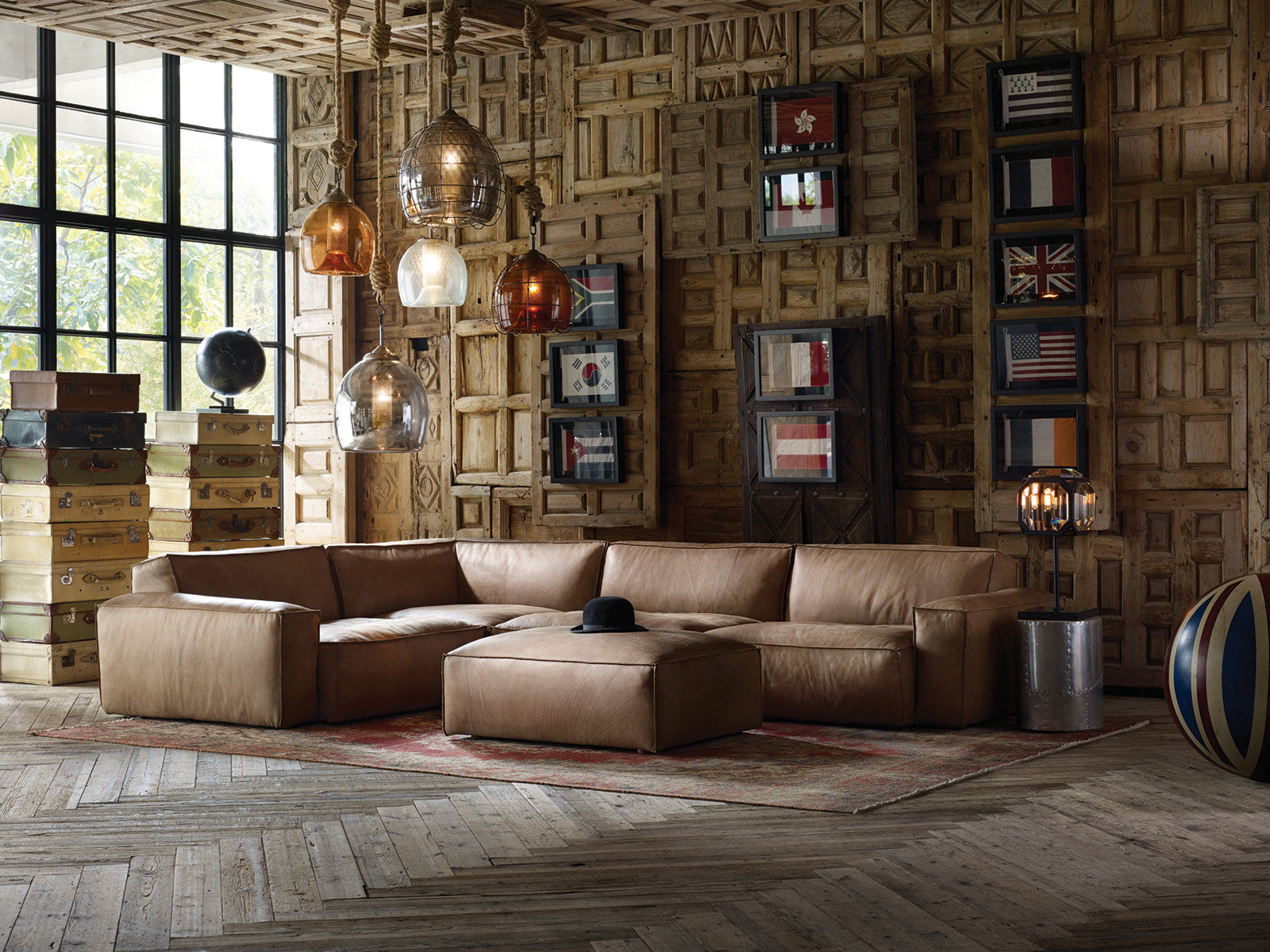 Leather Modular Sofa Nz | Baci Living Room