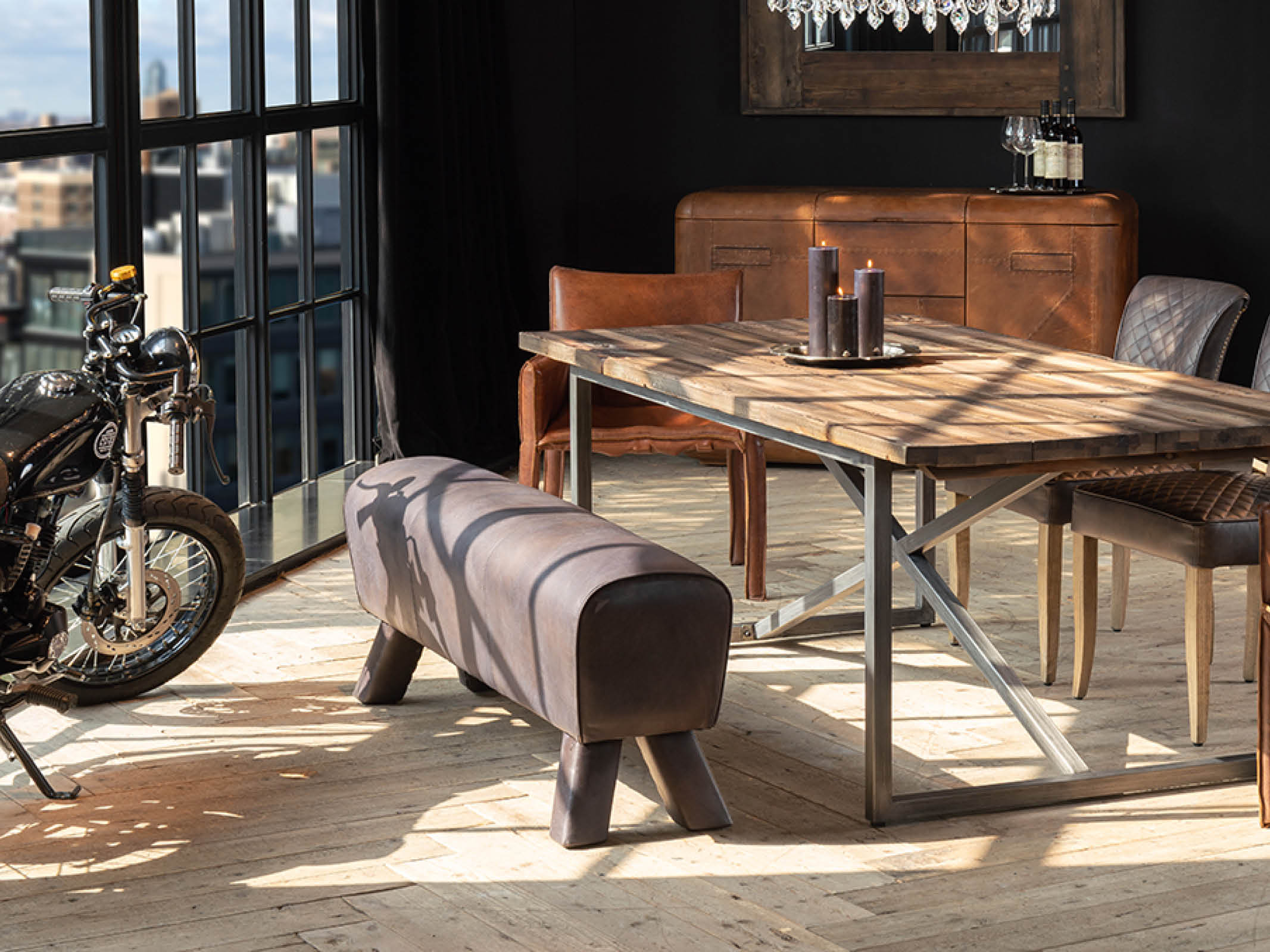 Gym Horse Bench by Timothy Oulton | Dawson And Co | Auckland – Dawson & Co